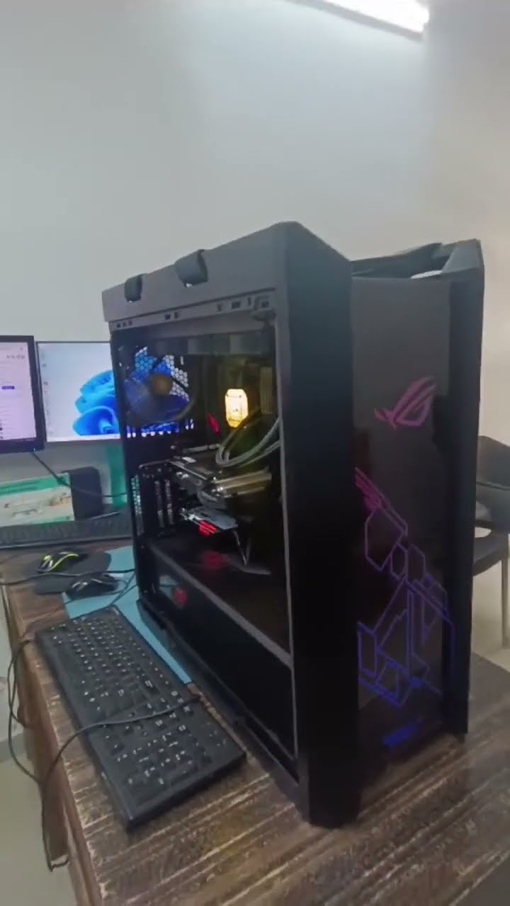 Gaming Desktop Assembled ASUS ROG Strix Helios GX601 E-ATX Mid Tower ...