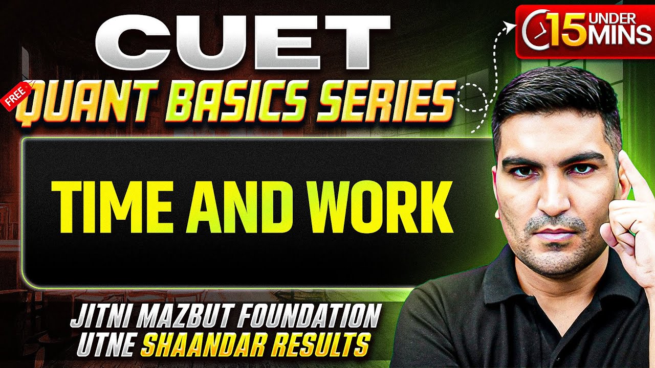 ⏳ TIME AND WORK | Most Important Formulas, Shortcuts & Strategies 🔥 ...