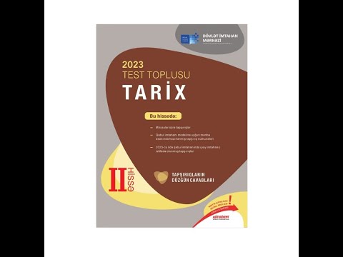 dim tarix test toplusu cavablari 2 ci hisse AXC
