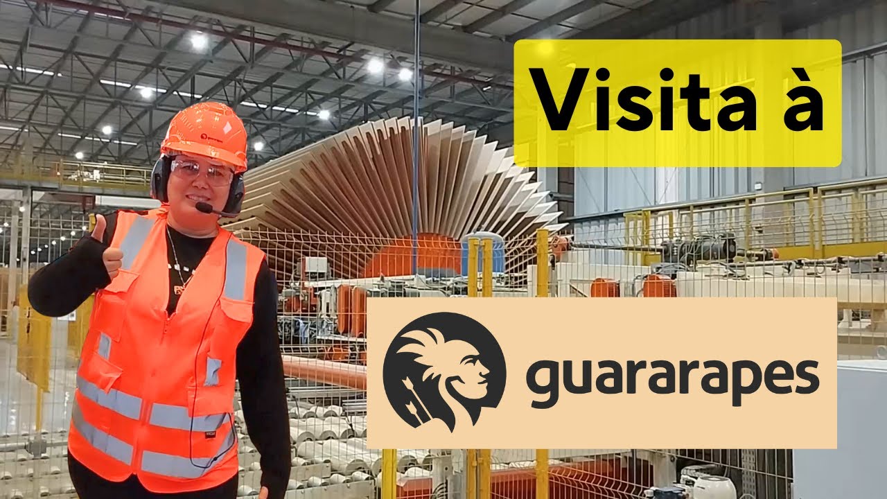 Visita à fábrica da Guararapes - Como o mdf é feito - YouTube
