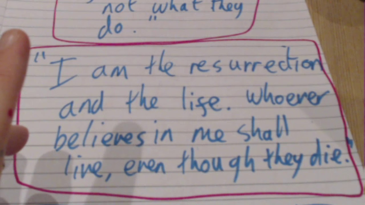 RE Revision Quotes - Christian Beliefs - GCSE AQA - YouTube