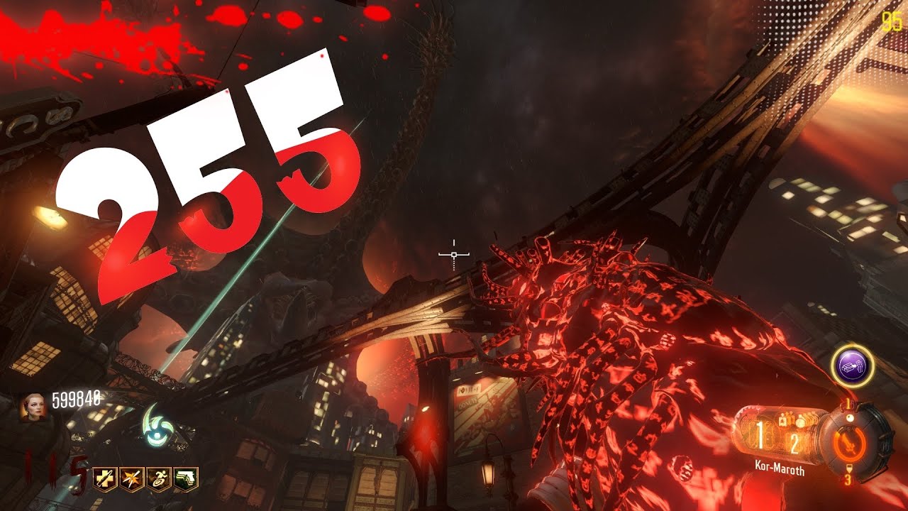 Shadows Of Evil 191+ Classic Gum High Round Zombies- Call Of Duty Black ...