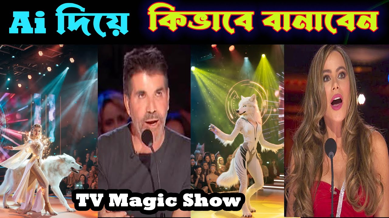 Create Viral American Got Talent show ai Video ৷ Fusion Magic Tv Show ...