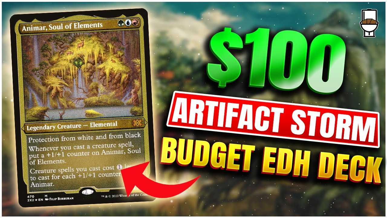 $100 Budget Animar Artifact Creature Storm | EDH | Magic The Gathering ...