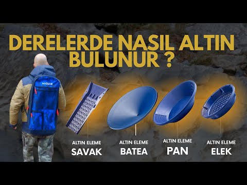 Derede Altın Nasıl Bulunur ? Derelerde Altın Arama