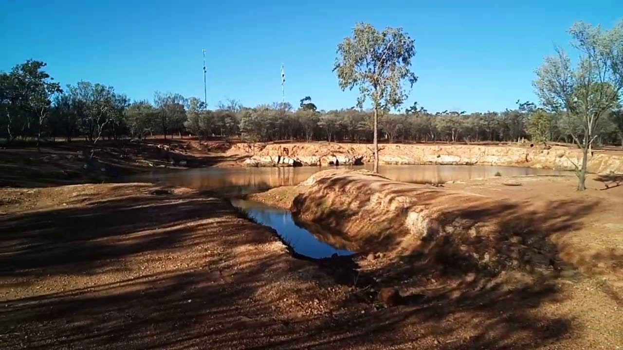 John Nze-Bertram TV at the Rock Pool, Charleville, Queensland ...