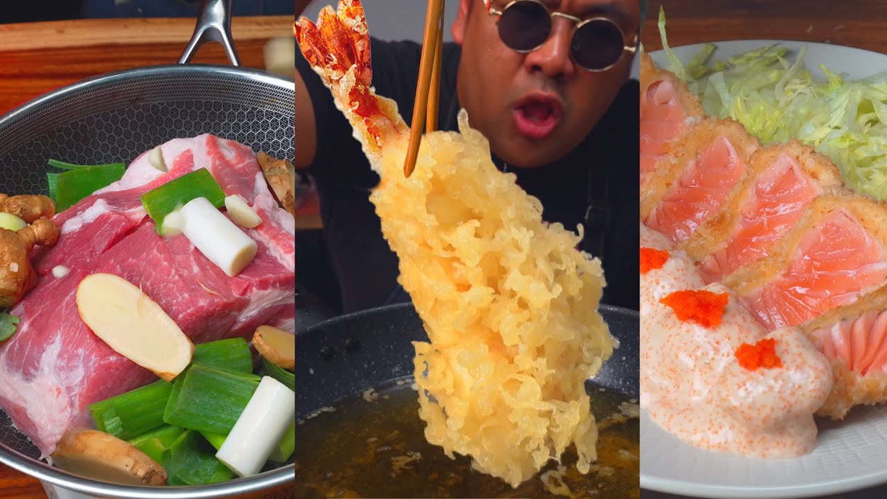 10 เมนูอาหารญี่ปุ่นแสนอร่อยจนน่าทึ่งของ BANKII - YouTube