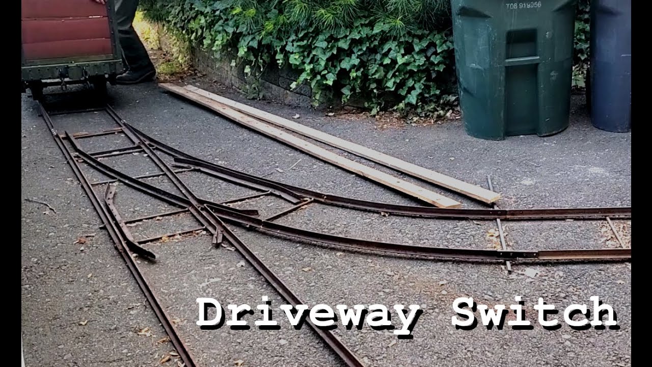 Railway Update May 2023 - Driveway Spur Switch - YouTube