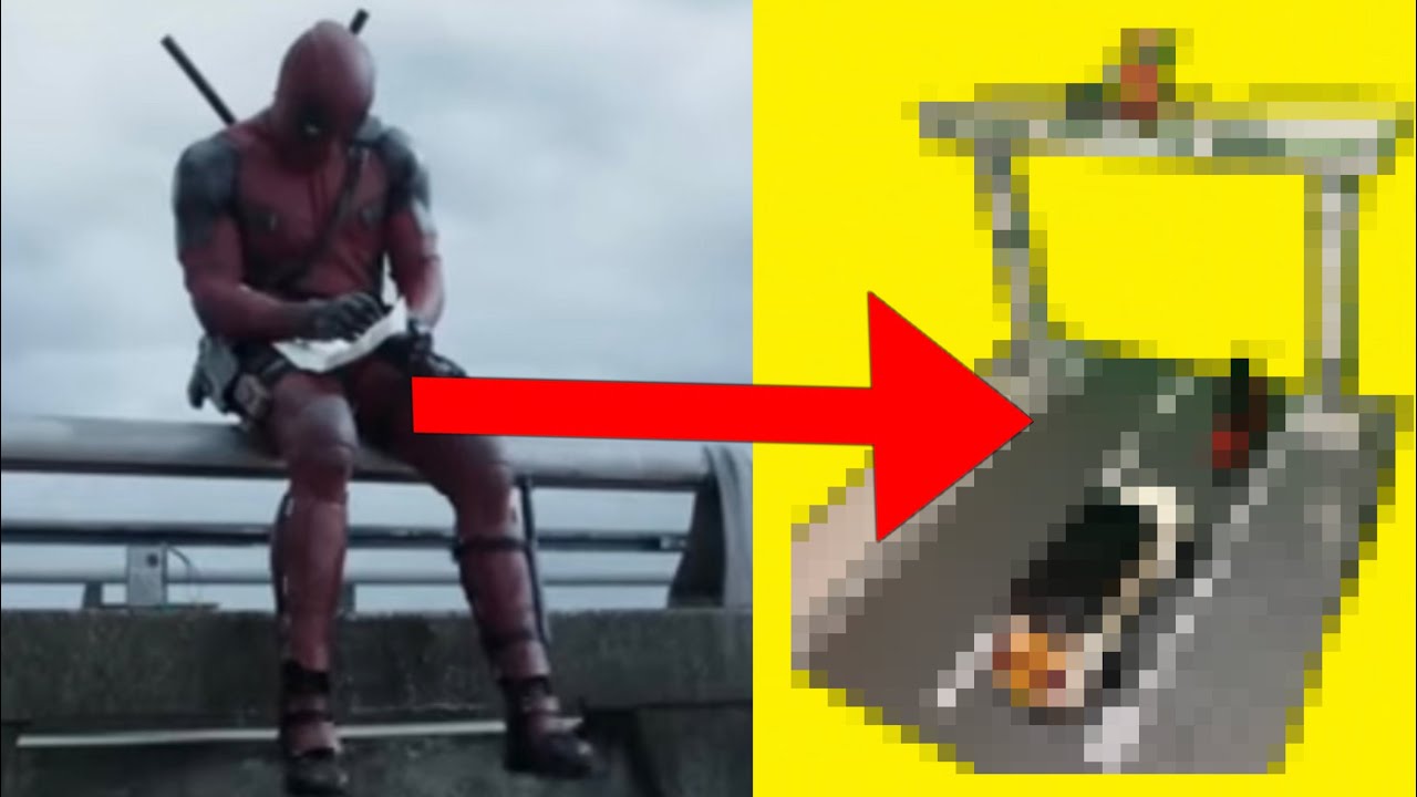 making the maximum effort scene from Deadpool in Lego! - YouTube
