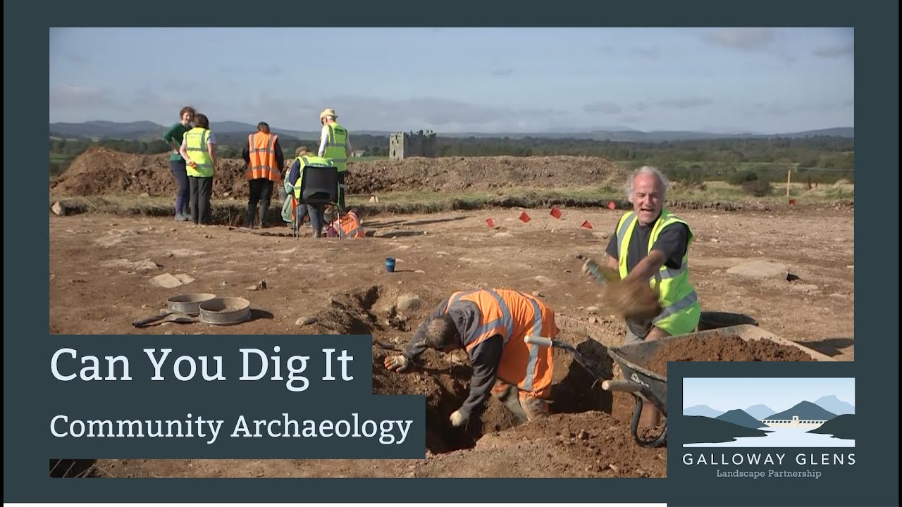 Can You Dig It - Community Archaeology project - YouTube