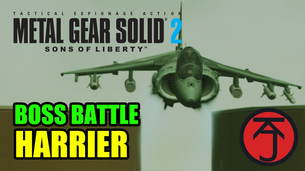 Metal Gear Solid 2 - BOSS BATTLE: RAIDEN VS HARRIER - YouTube