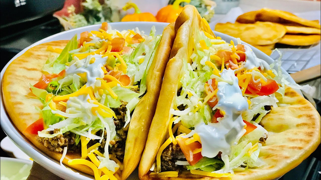 How to make Ground Beef CHALUPAS Recipe - YouTube