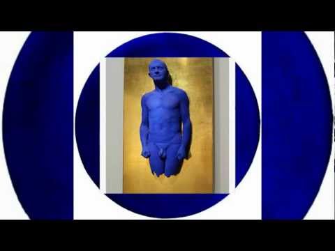 YVES KLEIN. DEAN MARTIN. BLUE MOON. + LYRICS. - YouTube