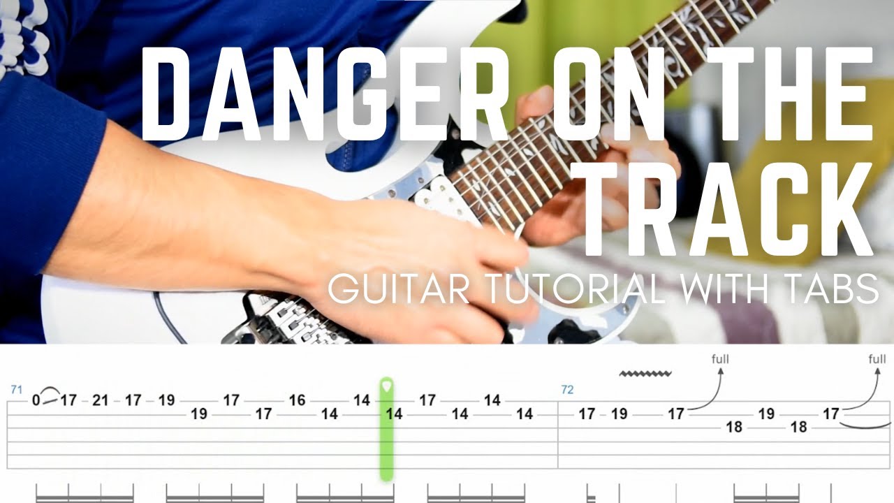 Danger on the Track - Europe | Guitar Tutorial With Tabs - YouTube