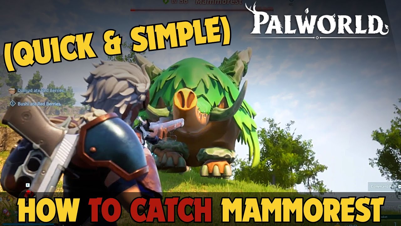 How to Catch Mammorest in Palworld - YouTube