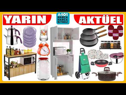 A101 27 ŞUBAT 2026 | TABAK RAFI | A101 ÖRGÜ İPLERİ | A101 BU HAFTA ÇELİK TENCERE TAVA | A101 AKTÜEL