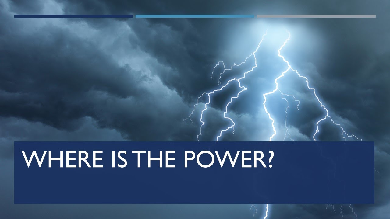 Where is the Power? - YouTube