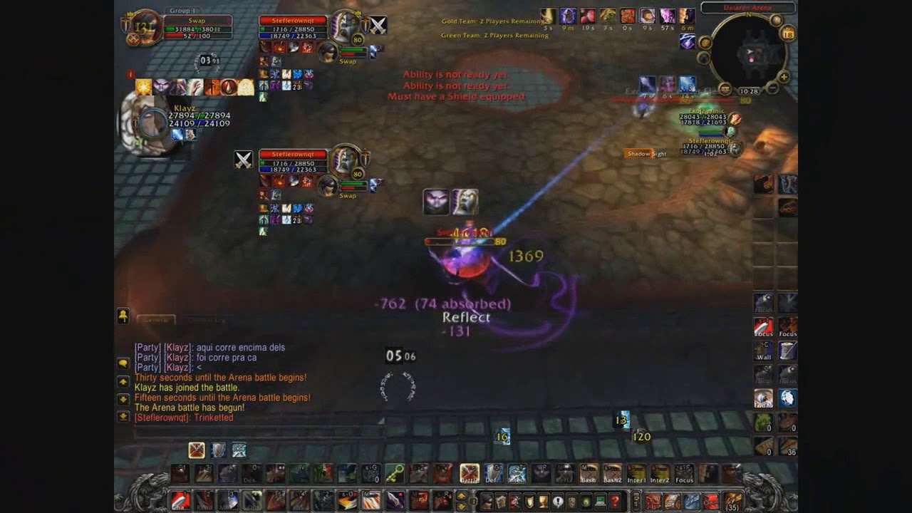 Best Warrior WoW-Brasil x2 GAMES - YouTube