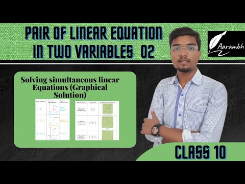 Linear Equation in Two Variables 02 | Solving simultaneous linear ...