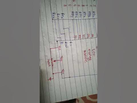 Interfacing Diagram Of LCD With PIC18F458 - YouTube
