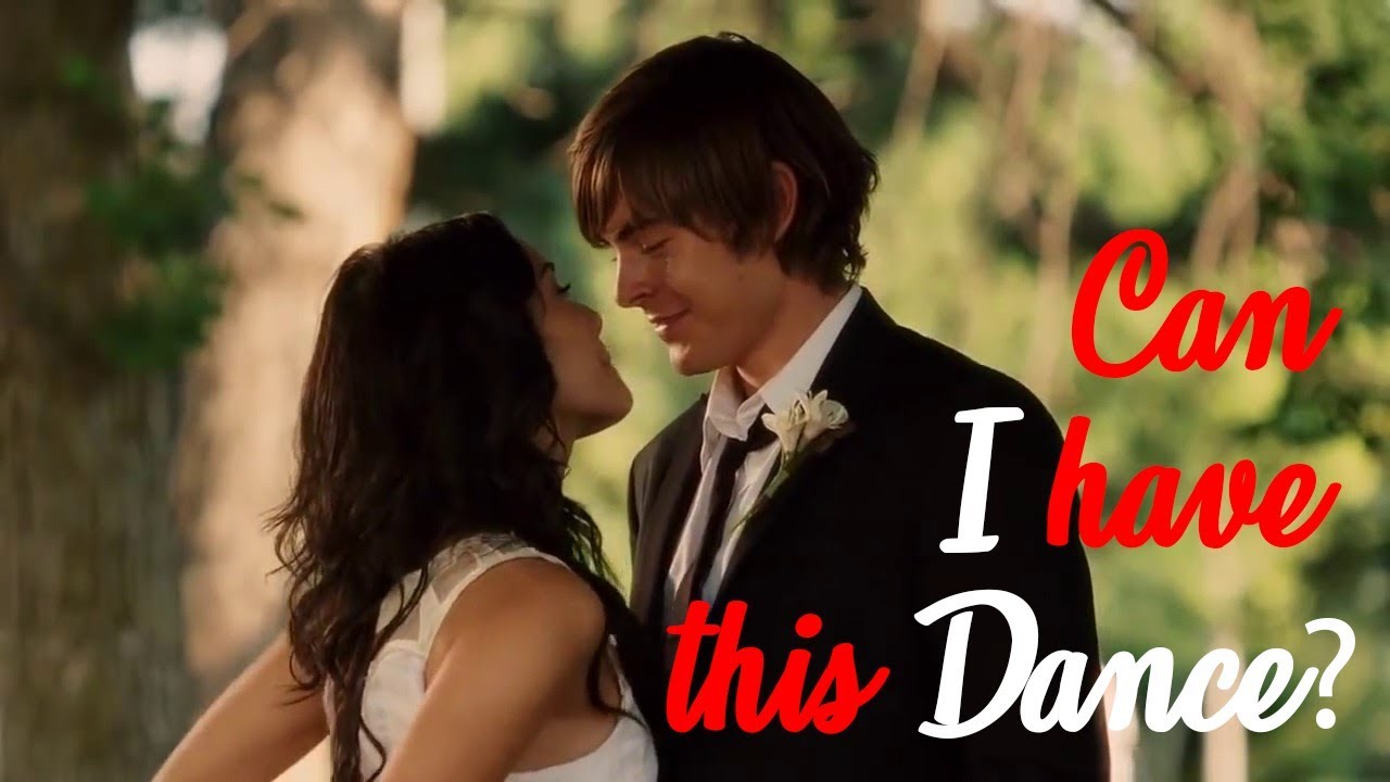 Can I have this Dance? - Troy & Gabriella HSM3 - LYRICS VIDEO - YouTube