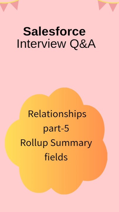 Relationships Part 5 Sfdc Salesforce Salesforcecareer Interview