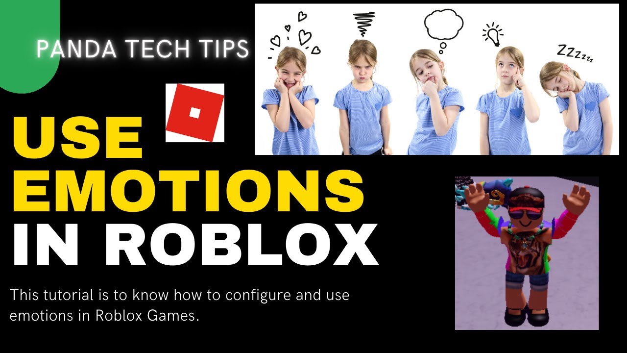 USE EMOTIONS IN ROBLOX - YouTube