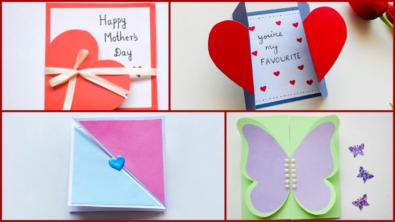 4 Best Scrapbook Greeting Cards | Greeting Card Ideas | Cute Card Ideas ...