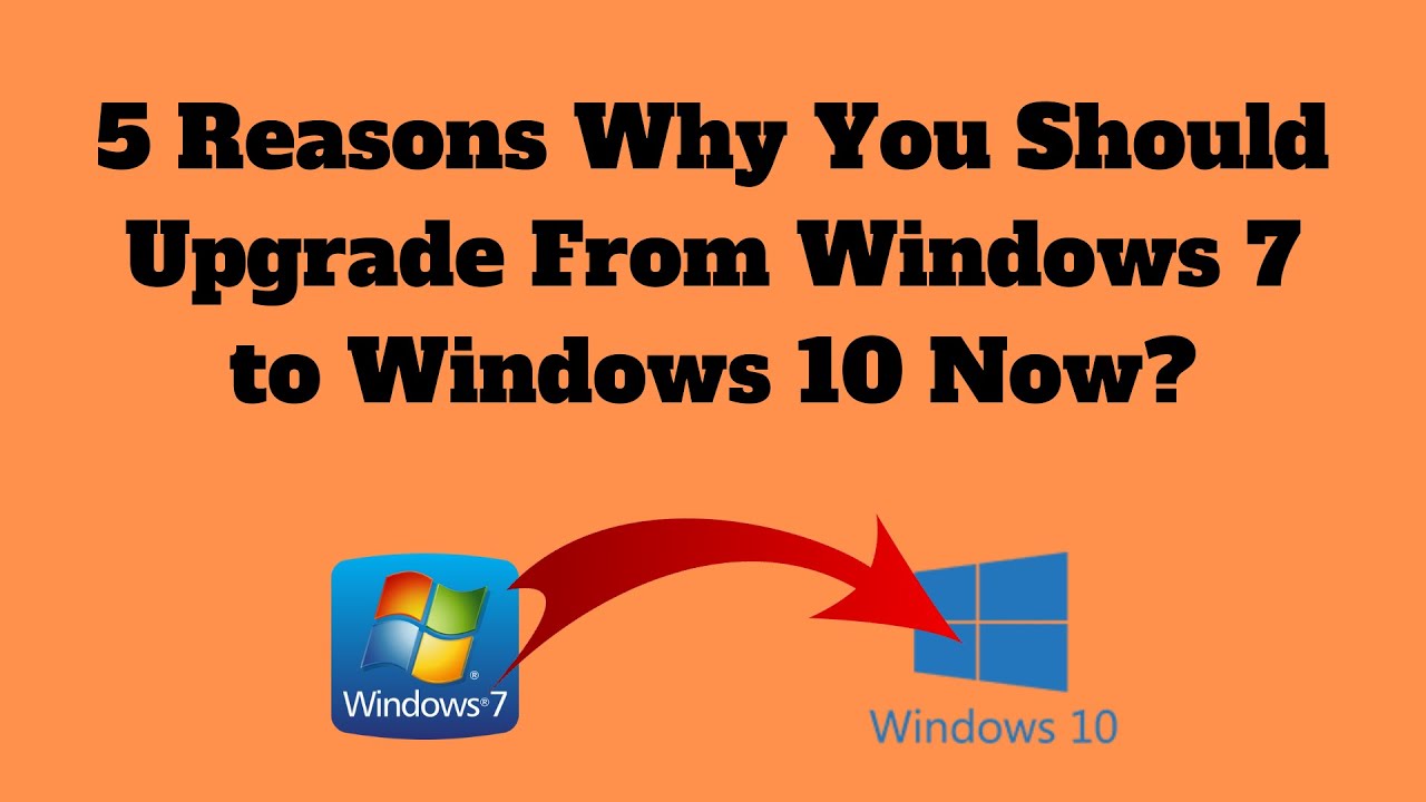 5 Reasons Why You Should Upgrade to Windows 10 Now - YouTube
