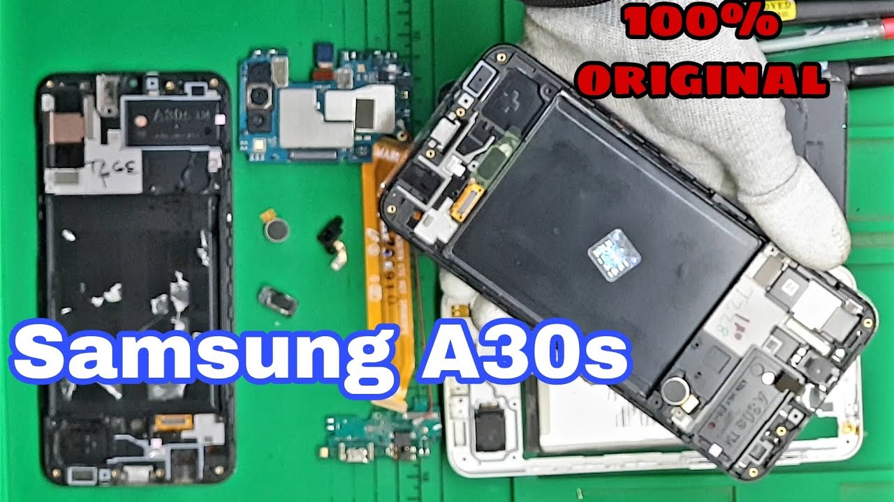 Samsung galaxy A30s Folder (LCD Octa, Display) And charging bord (Sub P ...