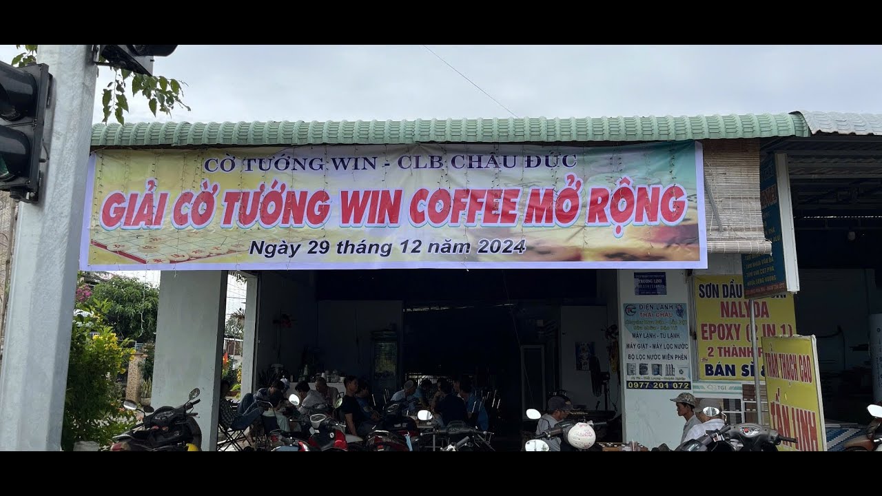 Giải Cờ Tướng win Coffee CHÂU Đức BRVT Năm 2024 - YouTube