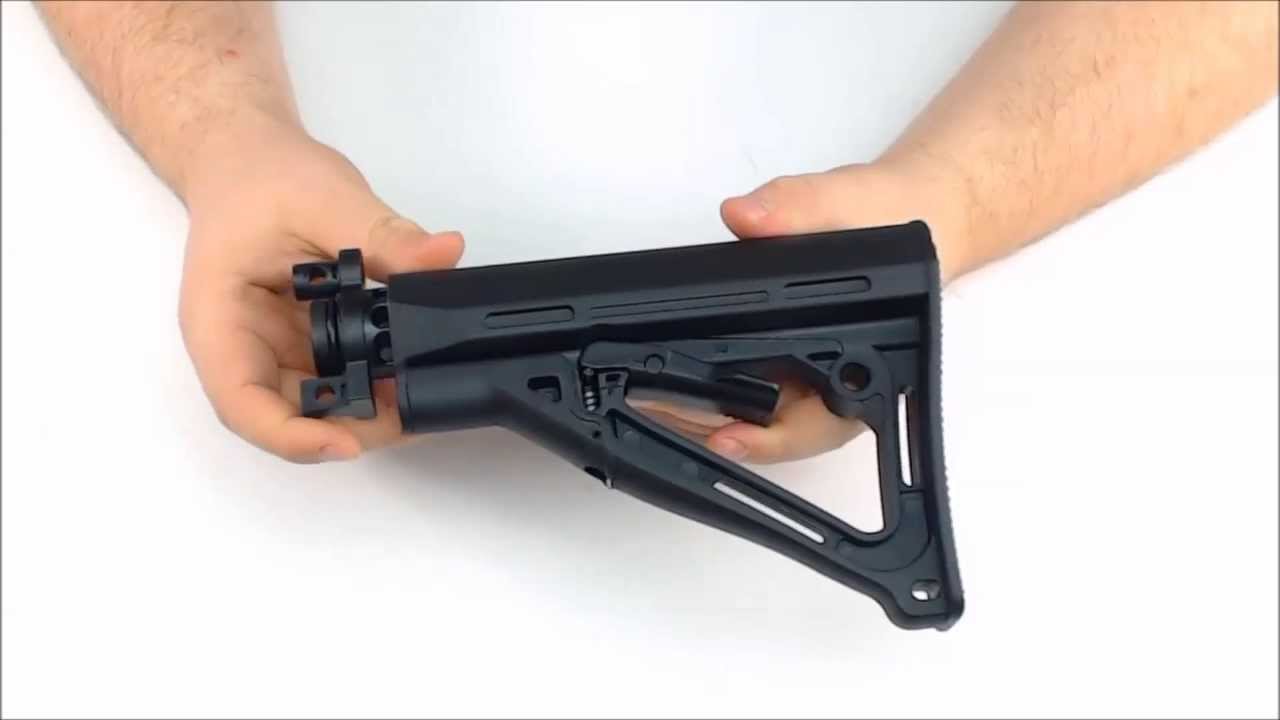 Empire BT TM15 Tactical Car Stock for the Tippmann A-5 - YouTube