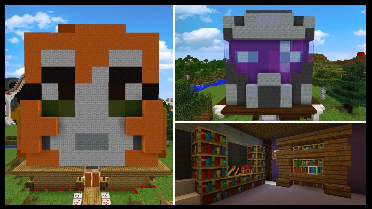 INSIDE YOUTUBERS MINDS [4] | Minecraft Custom Themed Builds - YouTube