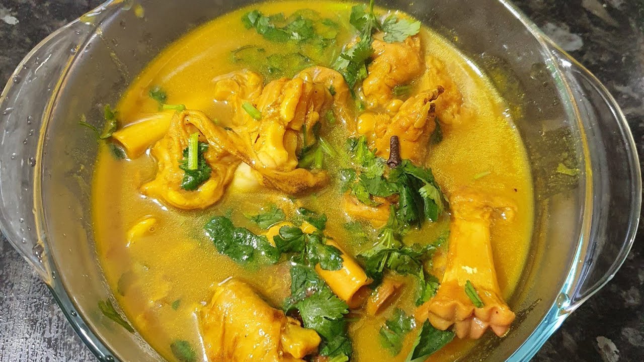 kali mirch k paya recipe /fatimah's top chicken recipes /lamb paya ...