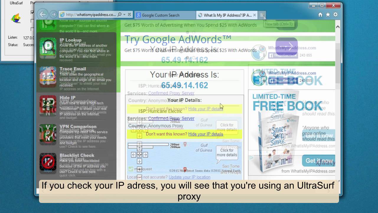 How to use UltraSurf - YouTube