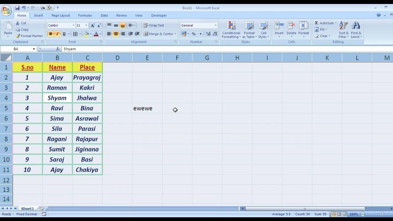 New Trick Of Ctrl+A In Excel #excel #exceltips #exceltricks #exceltutorial #exceltutorial ...