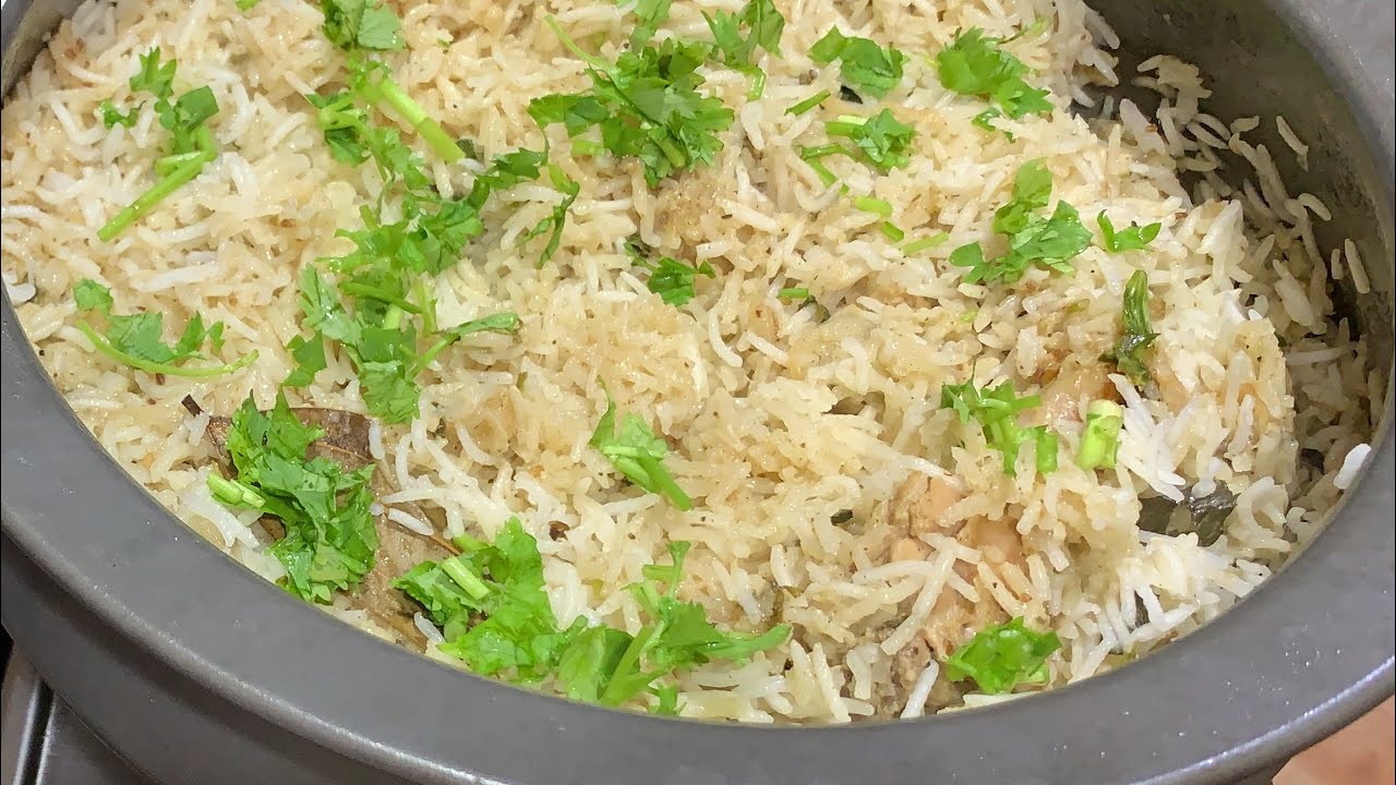 Sufiyani Chicken Briyani | Chicken White Briyani Recipe | Non Veg ...