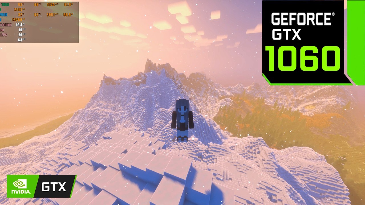 Minecraft Super Duper Vanilla Shaders | GTX 1060 FPS Test - YouTube