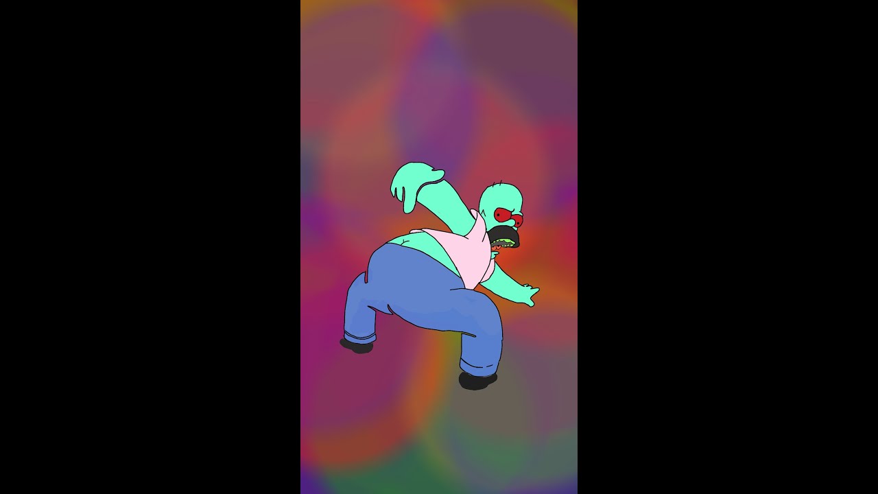 Homer Simpson dance twerking - YouTube