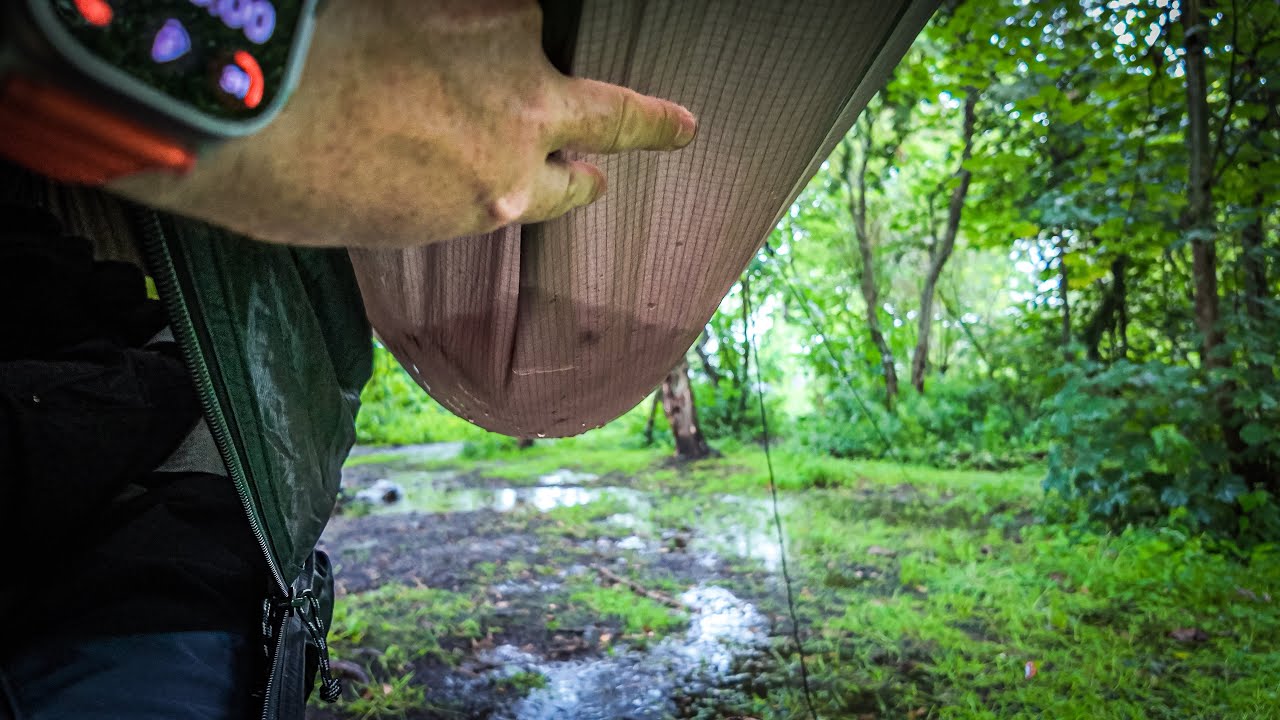 Woodland Camping Washout...."It's like a SWAMP out there" - YouTube