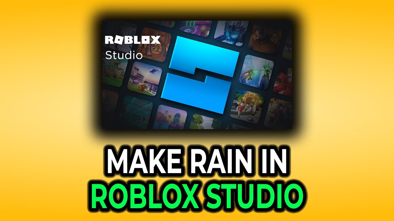 How to Make Rain in Roblox Studio in 2025 (BEST WAY!) - YouTube