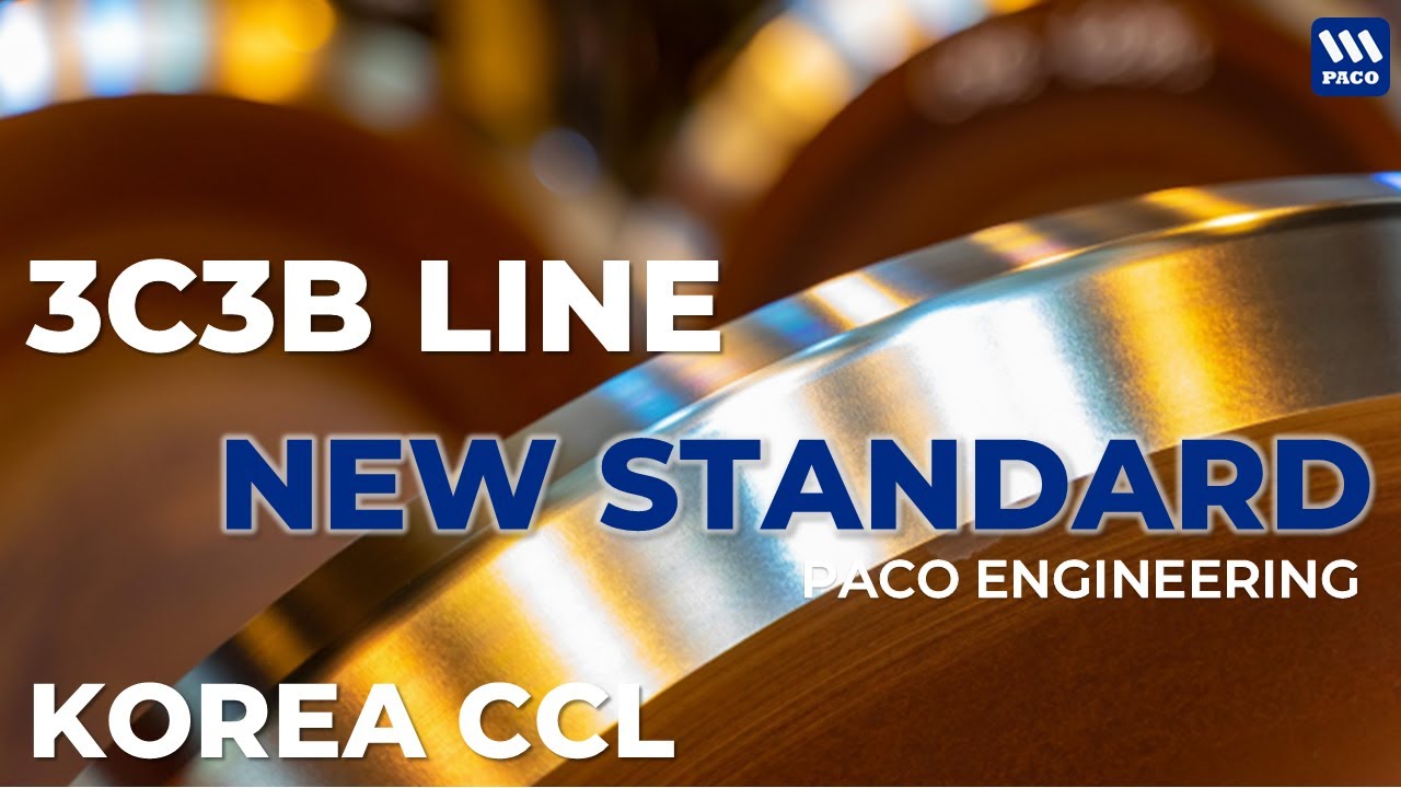 [PACO ENGINEERING] Korea Continuous Color coating Line (3C3B) - YouTube