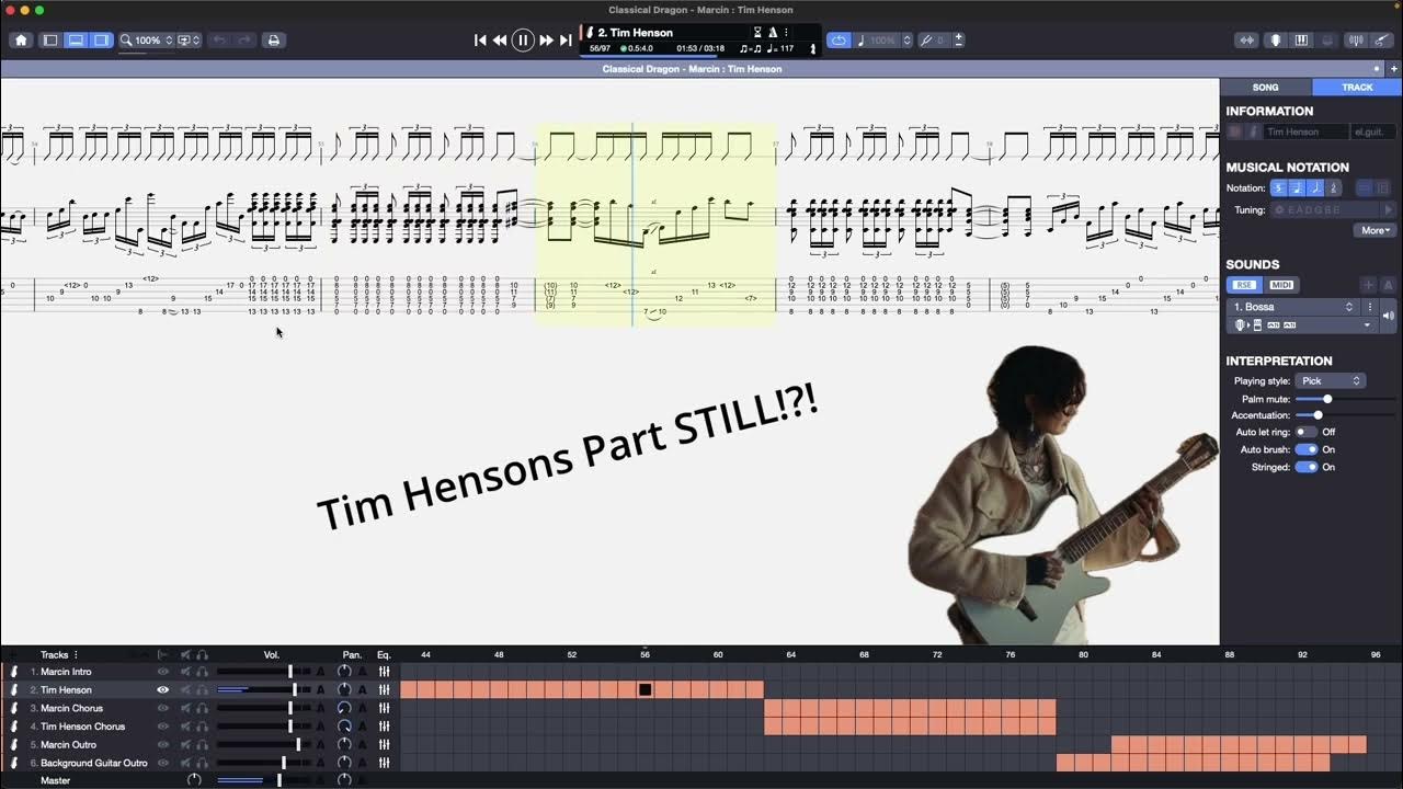 Classical Dragon - Marcin (ft Tim Henson) Full Tabs - YouTube
