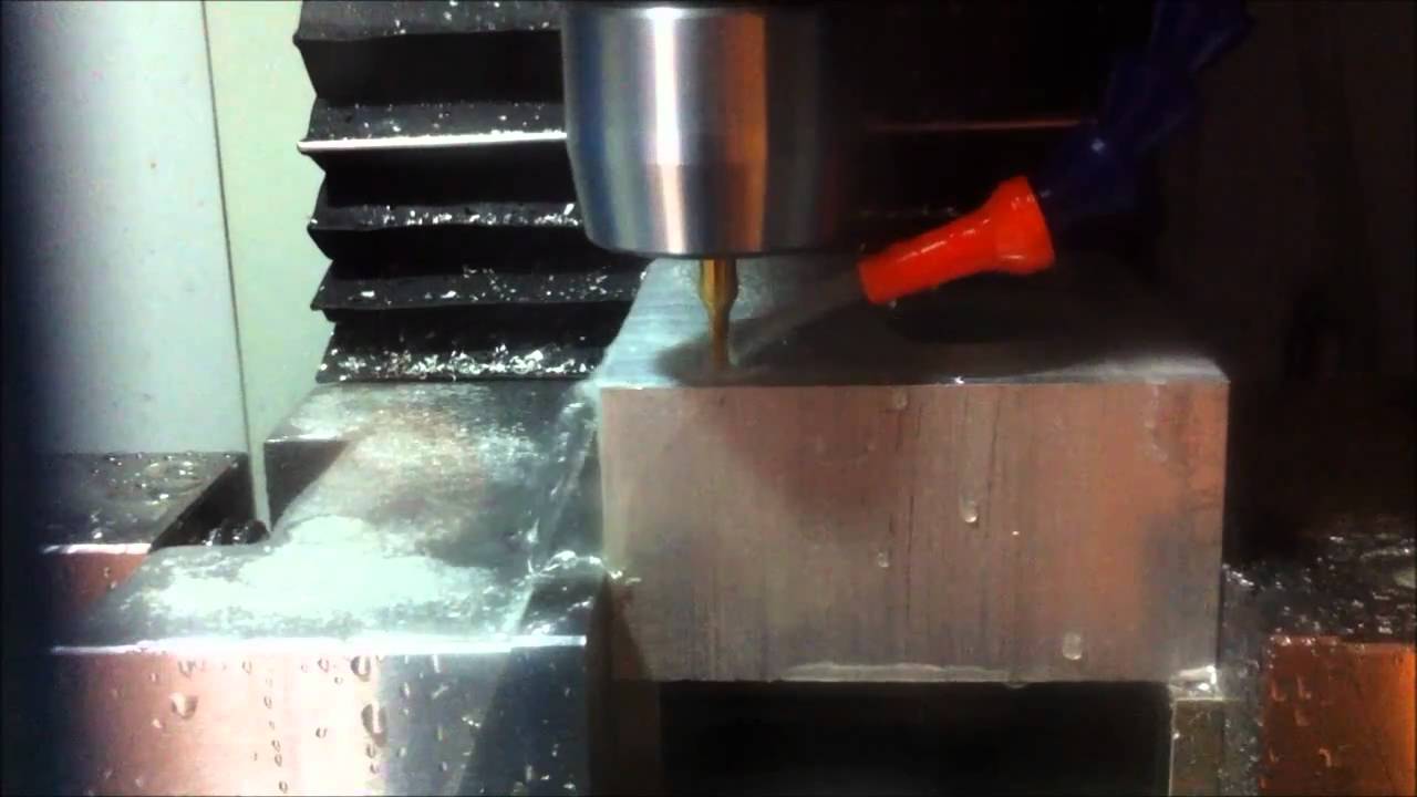 3D milling test on the Sieg KX3S - YouTube