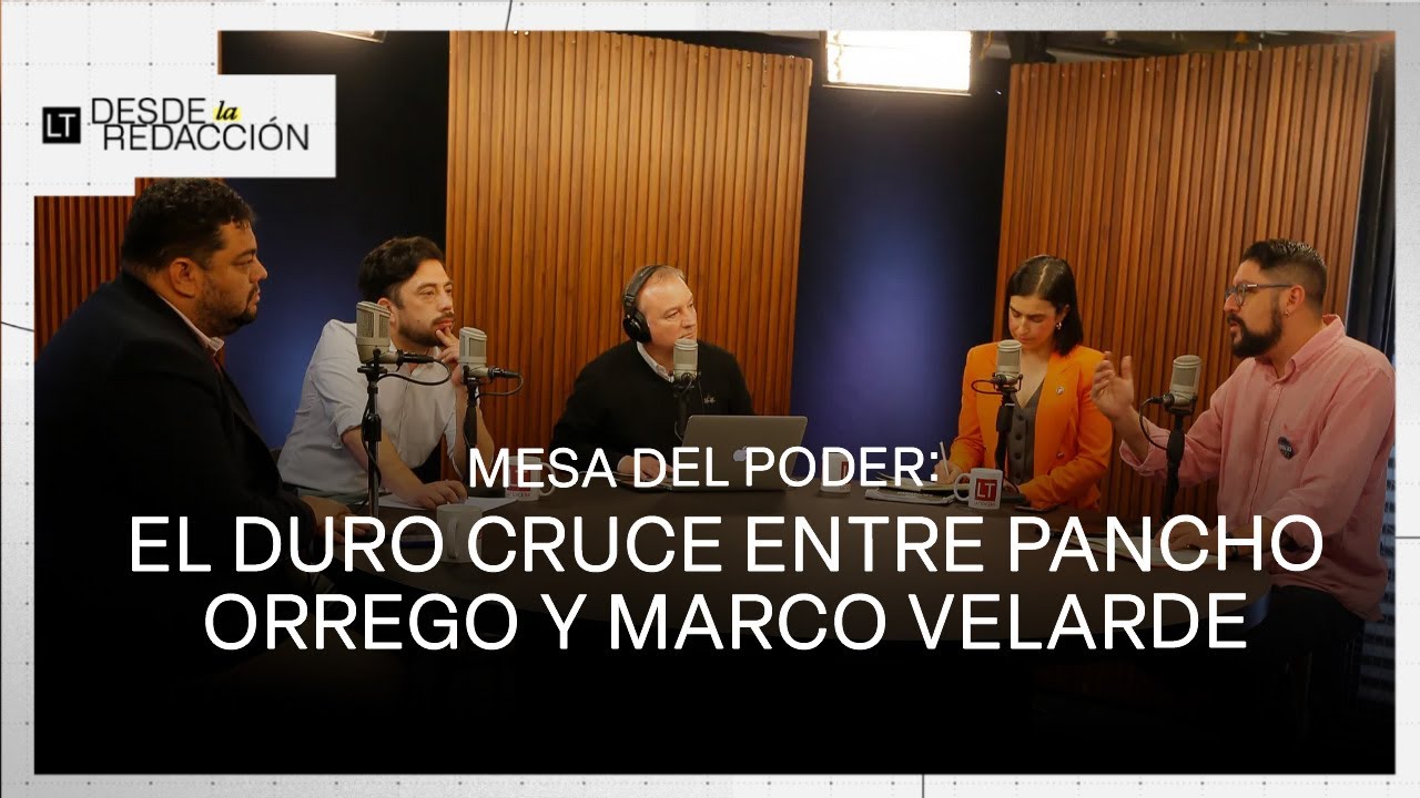 El duro cruce de Francisco Orrego y Marco Velarde en La Mesa del Poder ...