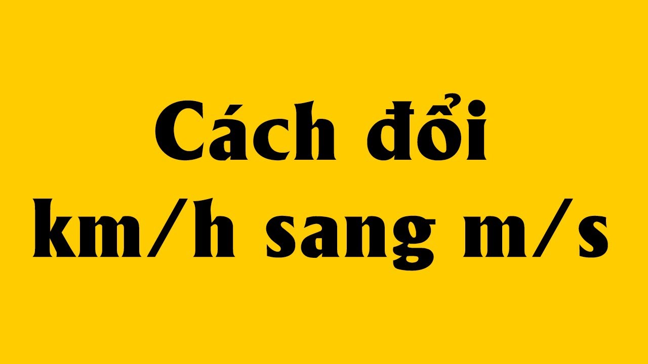 C ch i Km h Sang M s YouTube