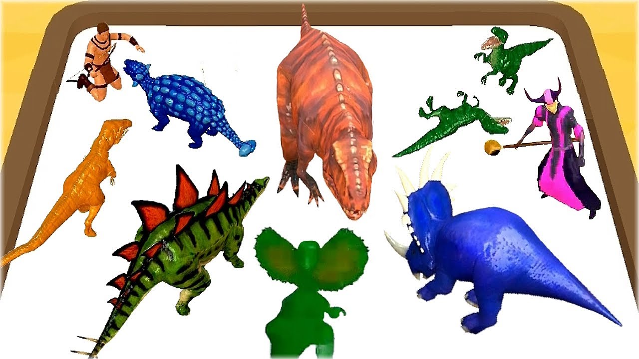 All Dinosaur in Merge Battle - Merge Dinosaurs Game - YouTube