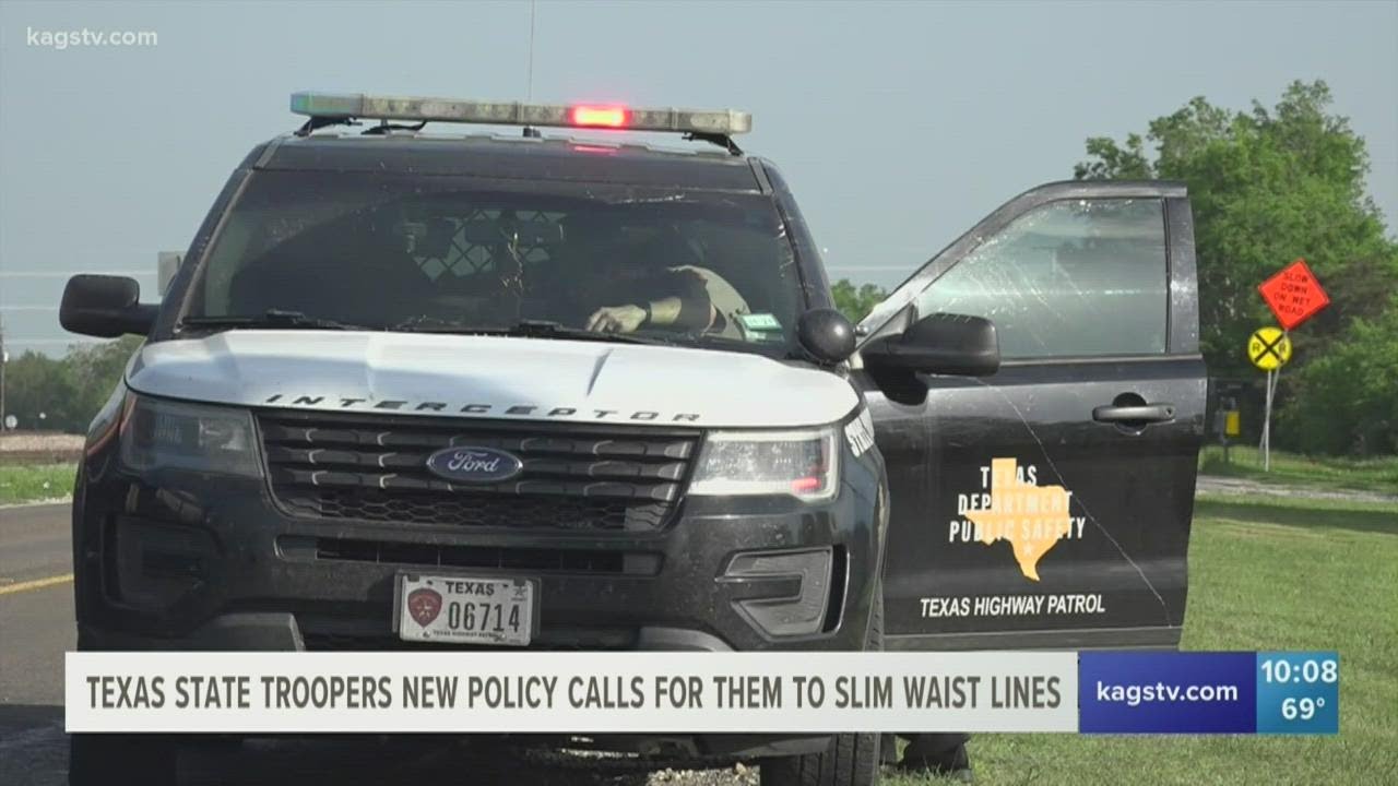 New policy weighing on Texas DPS troopers: Slim down or face discipline ...