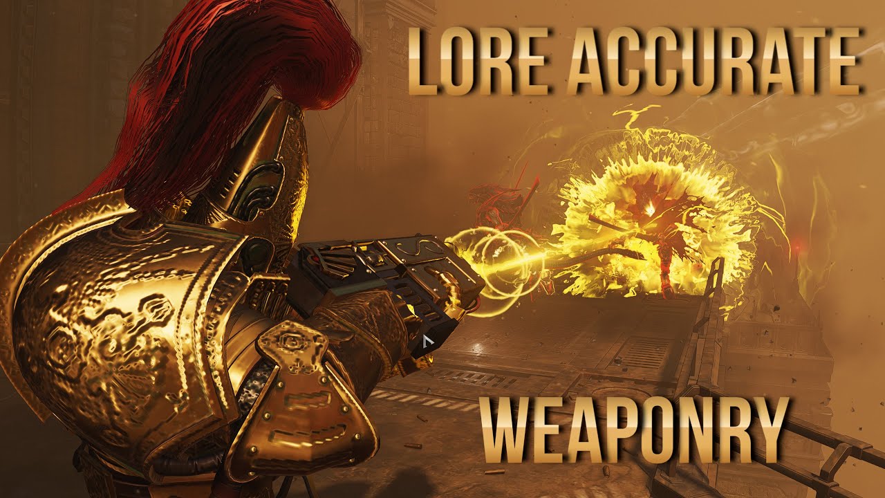 Custodes Overhaul Adrastus Bolt Caliver and Misericordia full mission ...