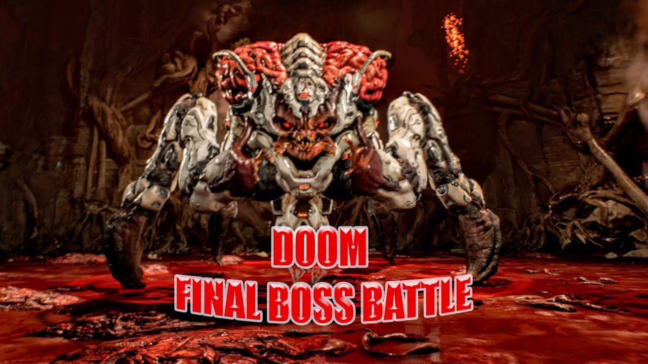 DOOM (2016): Final Boss Battle and Ending - YouTube